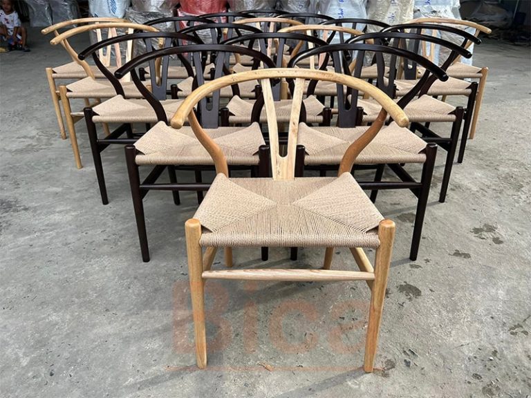 Ghế Wishbone đan dây - Nội thất Bica