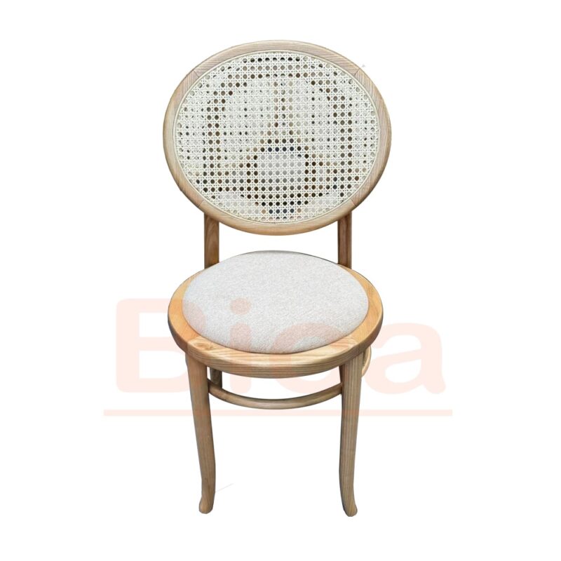Ghế thonet tựa mây tròn - Nội thất Bica